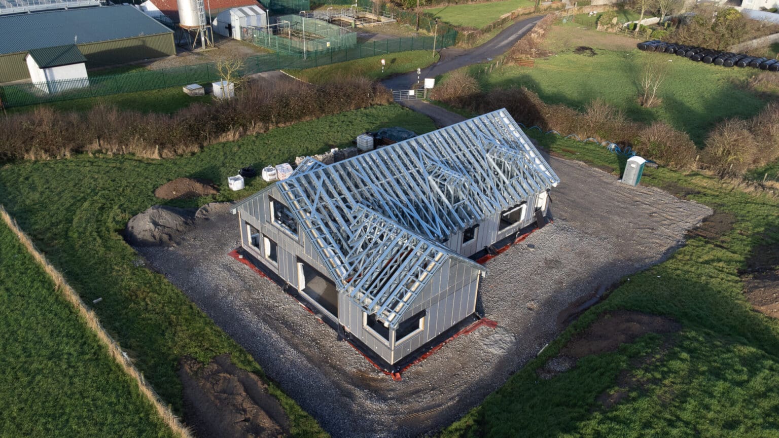 Warm Frame - PIR Insulation / Rendered Masonry Wall | Shanette Steel Frames